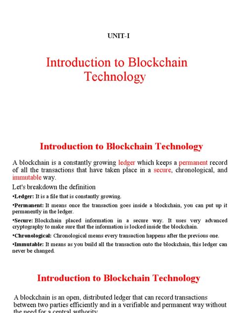 Introduction To Bct Unit 1 Pdf Computer Network Distributed Computing