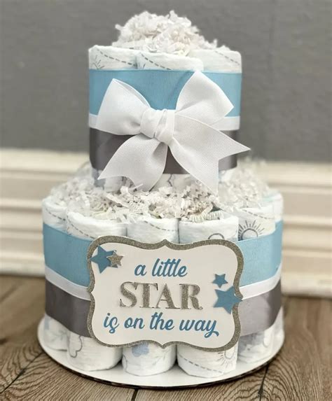 60 Unique DIY Diaper Cake Ideas For Boy Girl