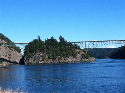 View On The Deception Pass Deception Pass Outdoor Views