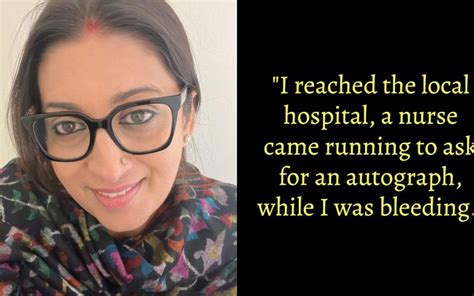 Smriti Irani Recalls Shooting A Day After Her Miscarriage