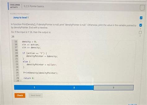 Solved Jump To Level In Function Printdensity If Chegg