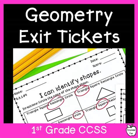 2d And 3d Shapes Assessment Partition Shapes Into Equal Parts Exit