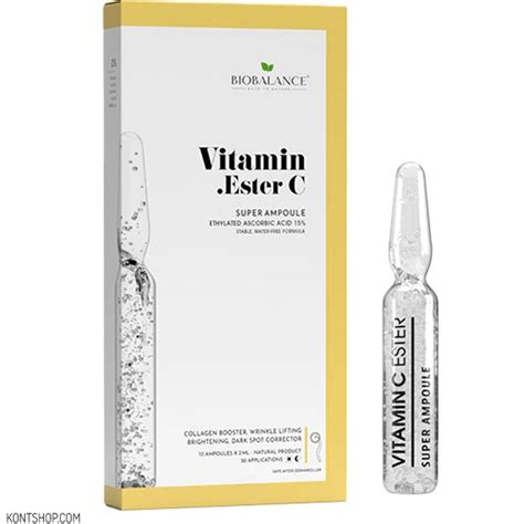 خرید و قیمت سوپر آمپول تقویت کننده ویتامین سی بیو بالانس ترب