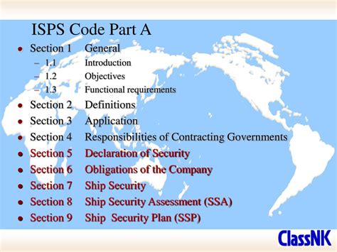 PPT ISPS Code I Nternational S Hip And P Ort Facility S Ecurity Code PowerPoint