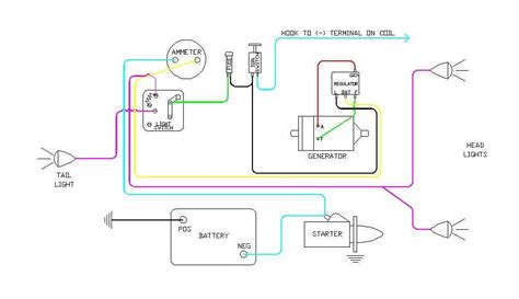 Wiring Diagram For A 6 Volt Generator
