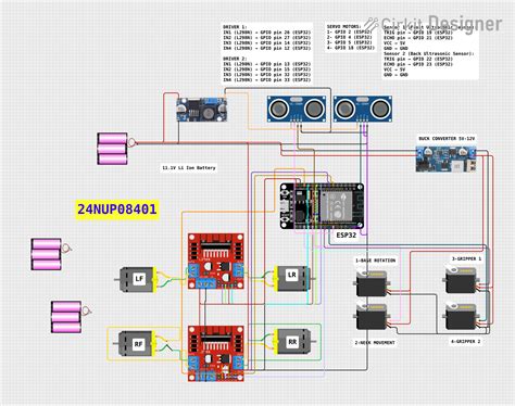 wi fi controlled esp32 based robotic vehicle with servo actuation and