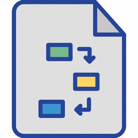 Document File Flowchart Project Plan Page Icon Download On Iconfinder