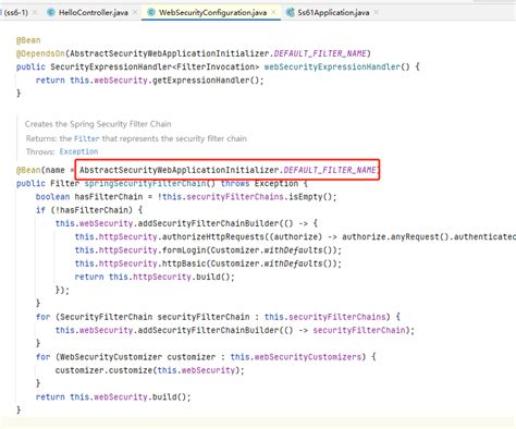 SpringSecurity 从入门到实战之整合原生Filter链 腾讯云开发者社区 腾讯云