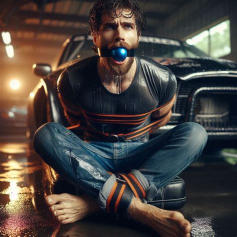 Guys Tied Up And Or Gagged By AI On Tumblr