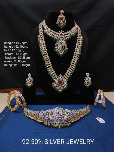 White Silver Dulhan Set At ₹ 120925 Set In Hyderabad Id 2850312317048