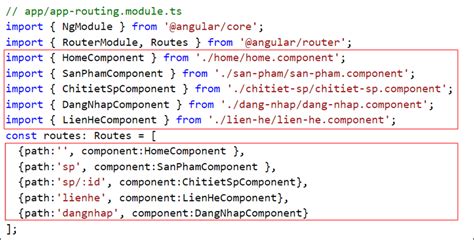 Routing Trong Angular Thầy Long Web