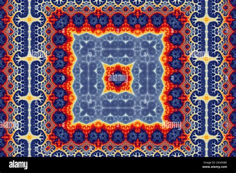 Complex Fractal Image Digital Art Colourful Concept Abstract