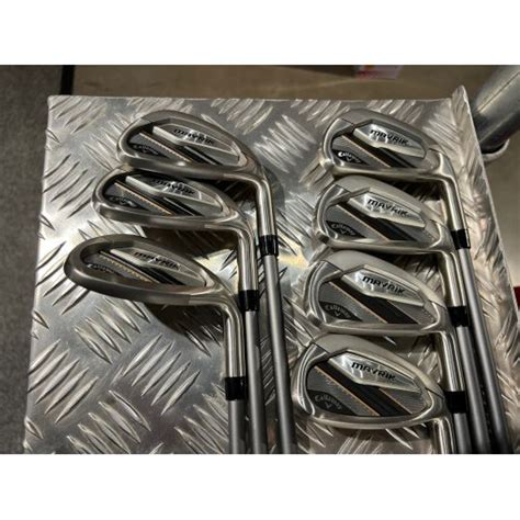 Callaway Mavrik 22 Irons Graphite Shafts Right Regular Project X
