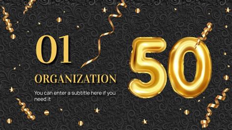 Glamorous Th Birthday Minitheme Google Slides PPT