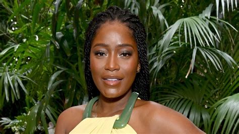 Keke Palmer Has That New Mom Glow With A Massive Helping Of Natural