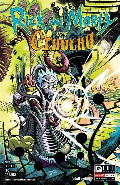 Rick And Morty Vs Cthulhu 3 Cvr C Lee Modern Age Comics