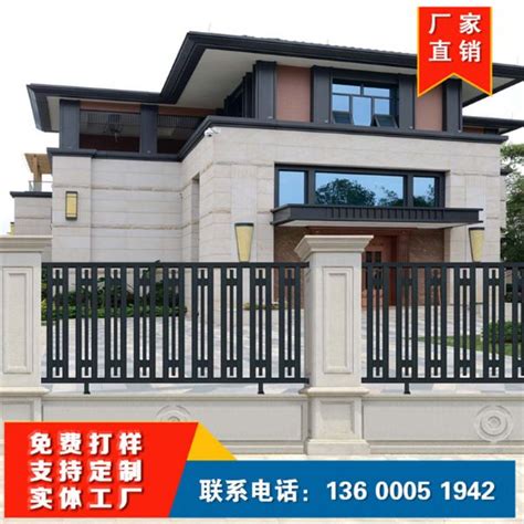 现货锌钢护栏 项目部工地锌钢烤漆护栏