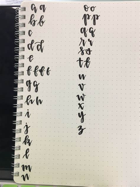 Different Ways To Write Lowercase Alphabets