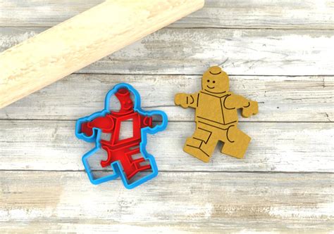 Lego Omino Che Cammina 3dsmart It Cookie Cutter