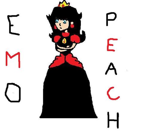 Emo Peach By Skyllamylla97 On Deviantart