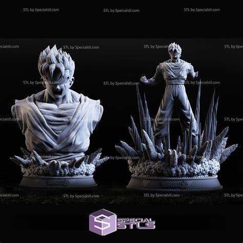 Future Gohan 3d Model V2 Specialstl