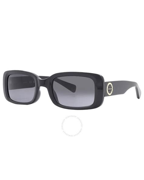 Guess Smoke Gradient Square Sunglasses Gf6135 01b 53 In Grey Lyst Uk