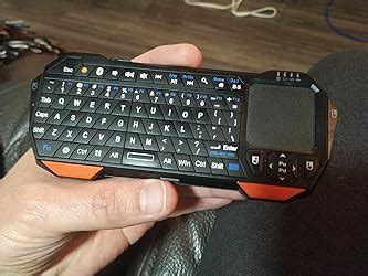Fosmon Mini Bluetooth Keyboard QWERTY Keypad Wireless Portable Lightweight With Built In