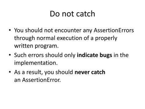logger assert and invariants ppt download