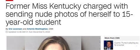 The Mindless Freaks Former Miss Kentucky Ramsey Bearse Charged With