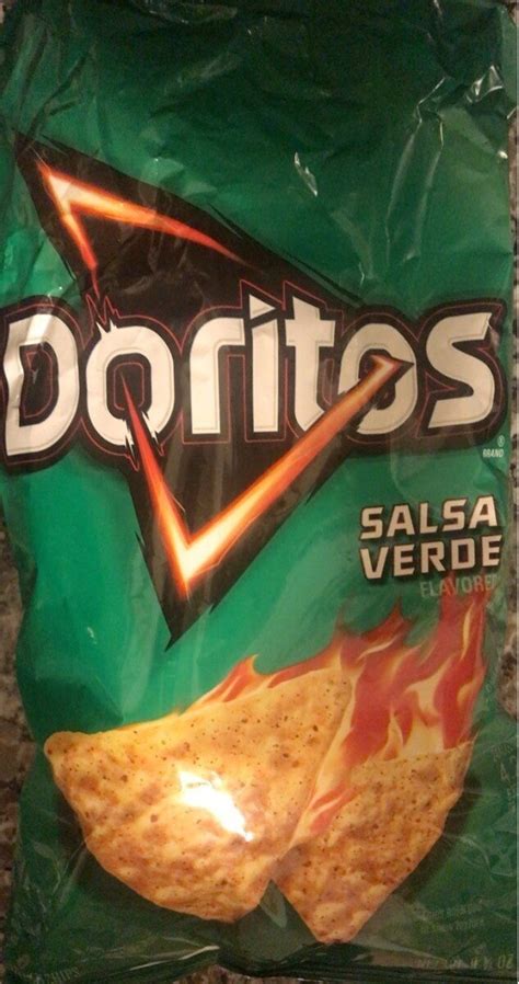 Doritos Salsa Verde Tortilla Chips Frito Lay