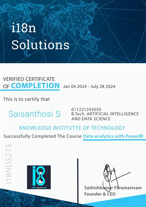 🎉 Excited To Share That Ive Successfully Completed The Course Data