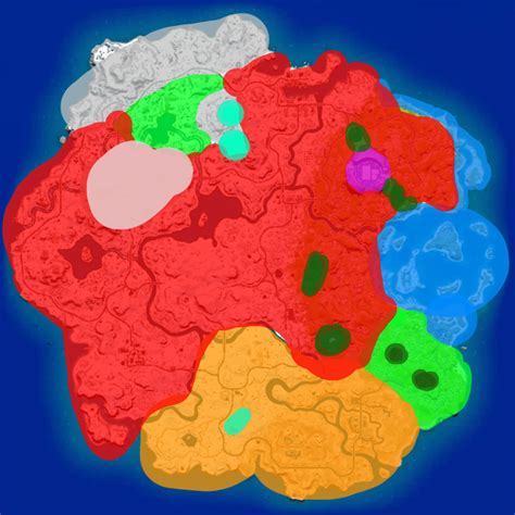 Biome Spread Of Ch2 S1 Map Vs Ch3 S1 Map Info In Comments Please Don