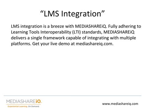 Ppt Lms Integration Powerpoint Presentation Free Download Id 11663715