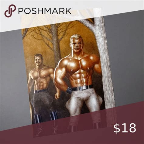 Tom Of Finland Art Print 1989 Drawing Artofit