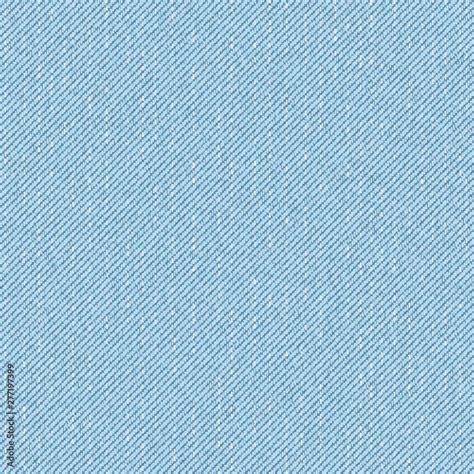 Light Blue Denim Seamless Pattern Vector Background Stock Vector