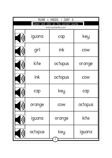 Phonics Year 1 Free Interactive Worksheets 4664906