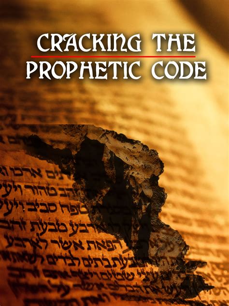 Prime Video Cracking The Prophetic Code Prophecy Revealed