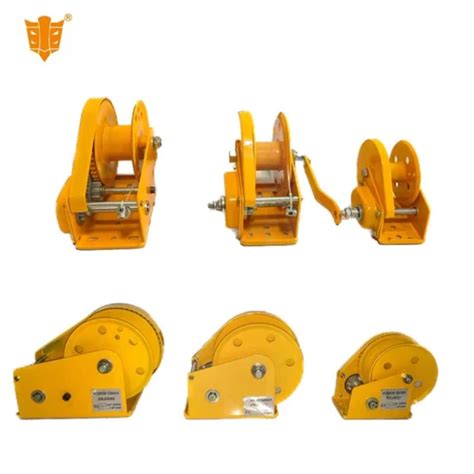 1200lbs Brake Winch Ratchet Winch Rigging Hand Power Puller Trailer