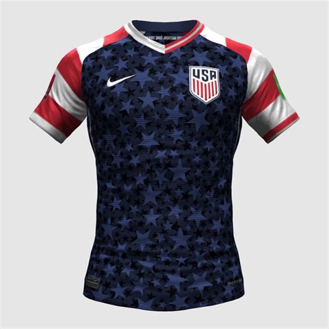 USA Nike FWC QATAR 2022 HS Concept 2 0 FIFA Kit Creator Showcase