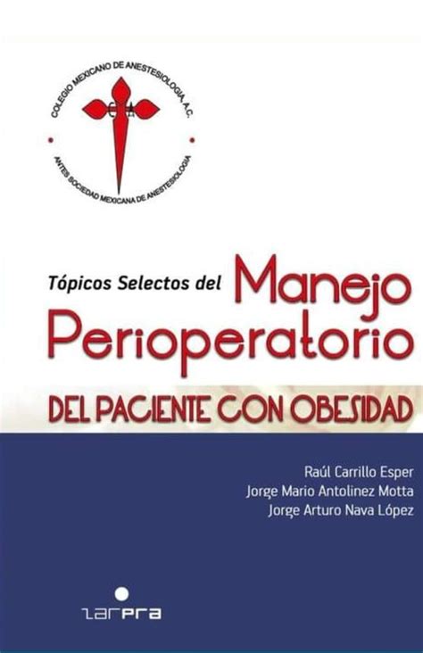 T Picos Selectos Del Manejo Perioperatorio Del Paciente Con Obesidad Editorial Prado