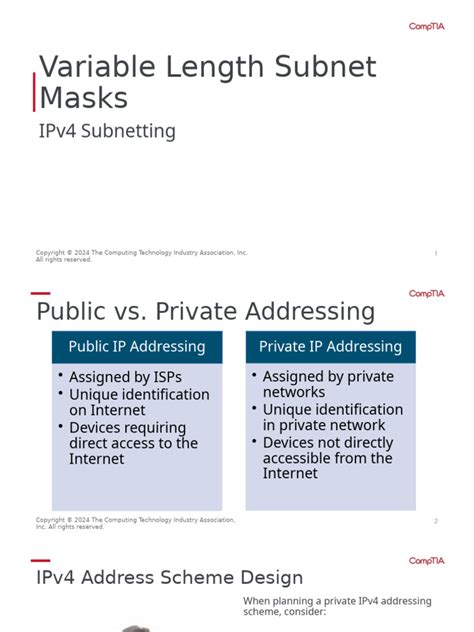 Week 4 Subnetting Ipv4 Addresses Pdf
