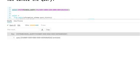 Long Running Queries In Snowflake Queryhistory Function Cloudyard