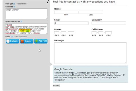 How To Embed Google Calendar Help And Support Knowledge Base
