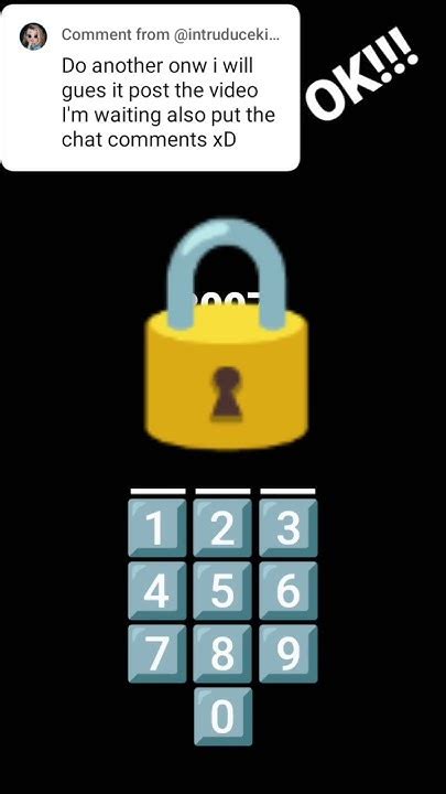 Guess The Passcode Youtube