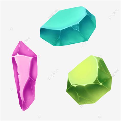 크리스탈 다이아몬드 색상 일러스트 결정 보석 다이아몬드 Png 일러스트 및 Psd 이미지 무료 다운로드 Pngtree