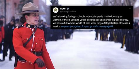 Rcmp Mocked Over Summer Program For High Schoolers ‘who Identify As