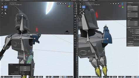 Lock Axis Of An Ik Constrained Bone Animation And Rigging Blender