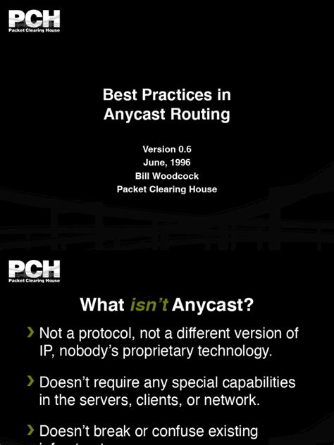 Anycast V06 Pdf Router Computing Domain Name System