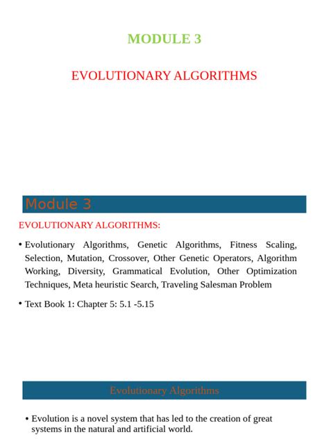 Evolutionary Algorithms Pdf Mathematical Optimization Genetic