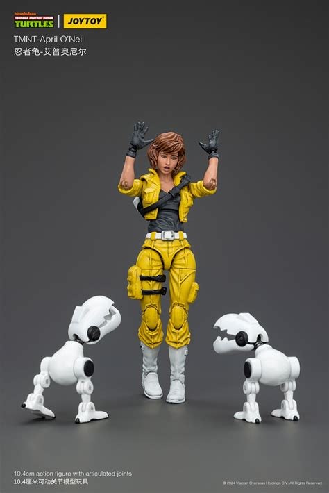 Joytoy Tmnt April Oneil Aciton Figure